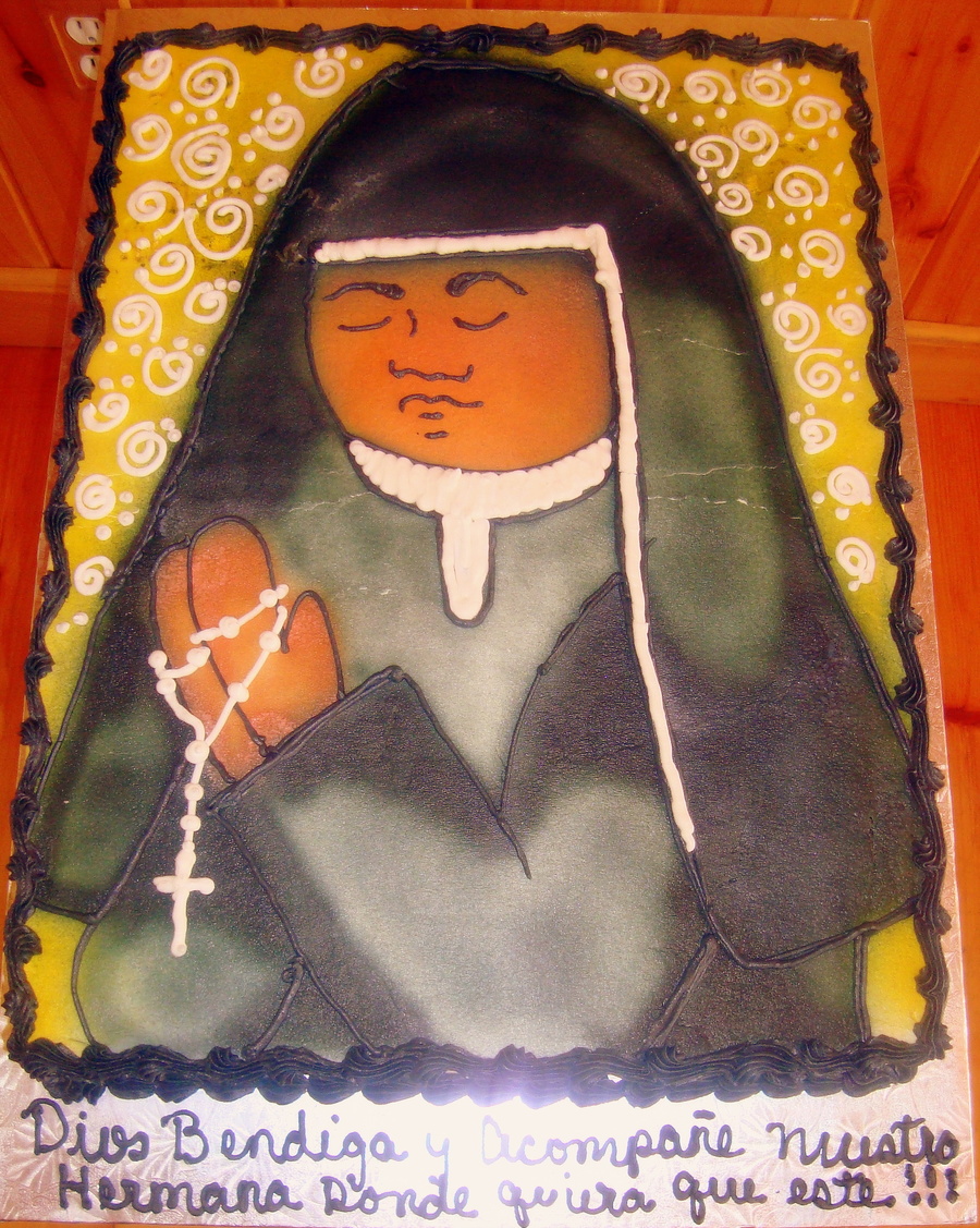 Nun Farewell Cake - CakeCentral.com