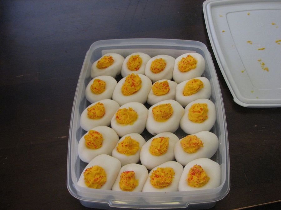 Deviled Egg Cakes - CakeCentral.com