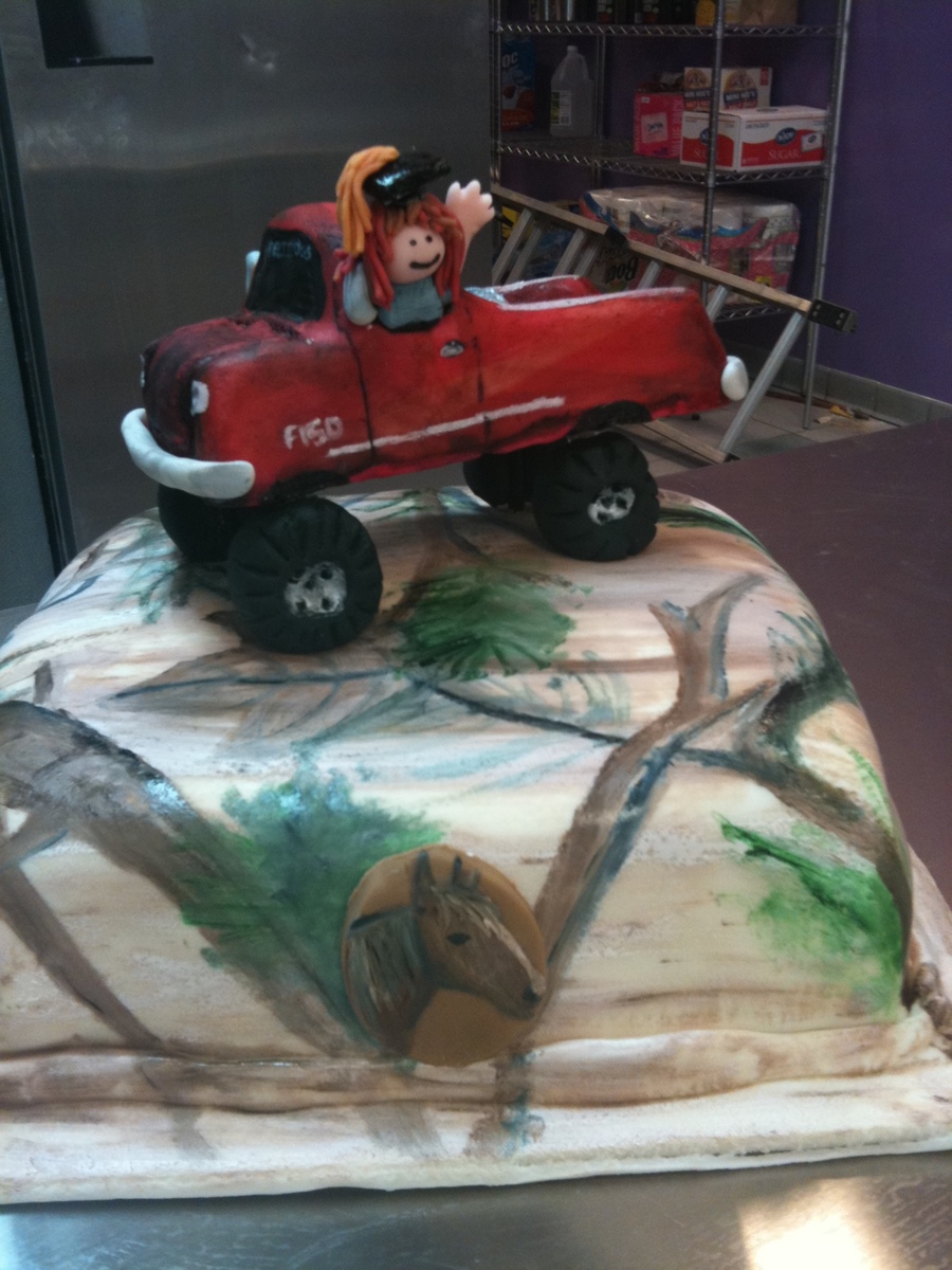 Pick Up Truck Cake - CakeCentral.com