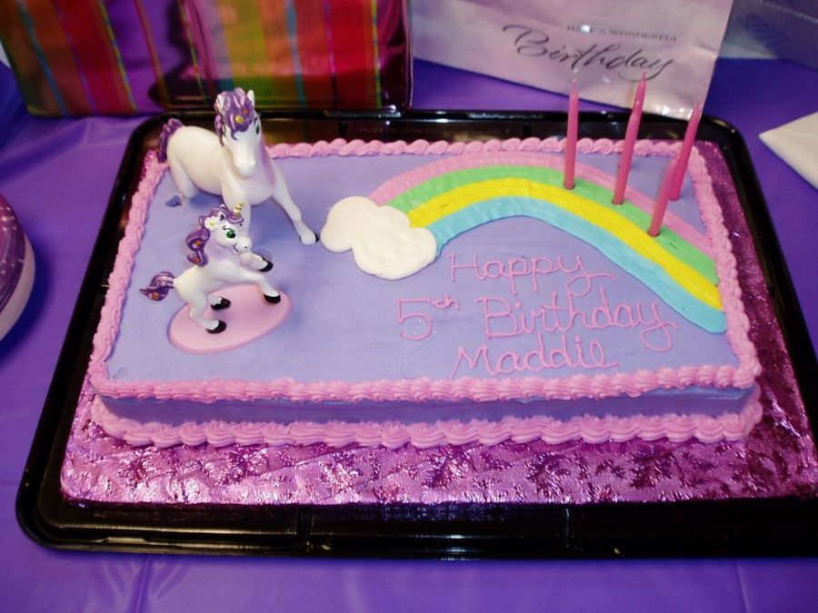 Unicorn Cake - CakeCentral.com