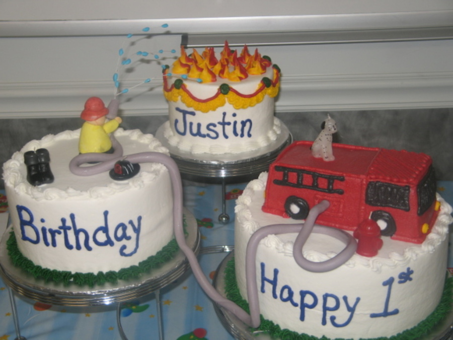 Fireman Cake - CakeCentral.com