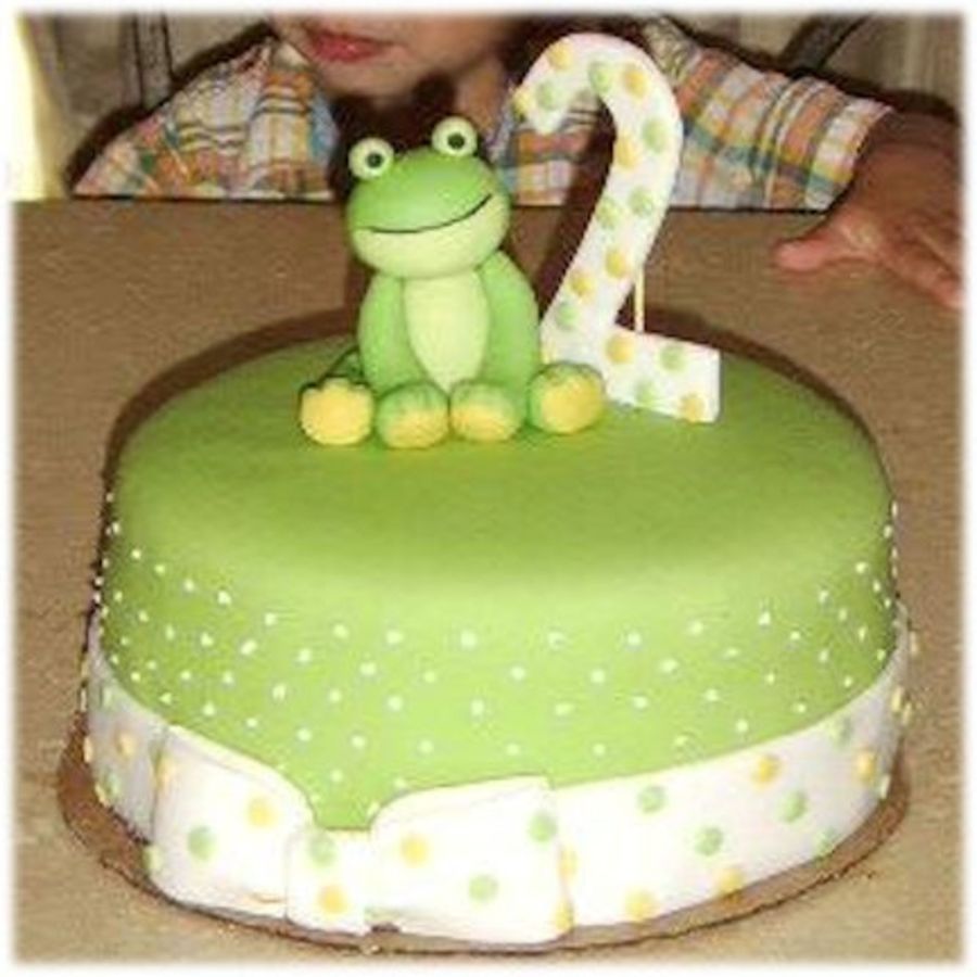 Frog Cake - CakeCentral.com