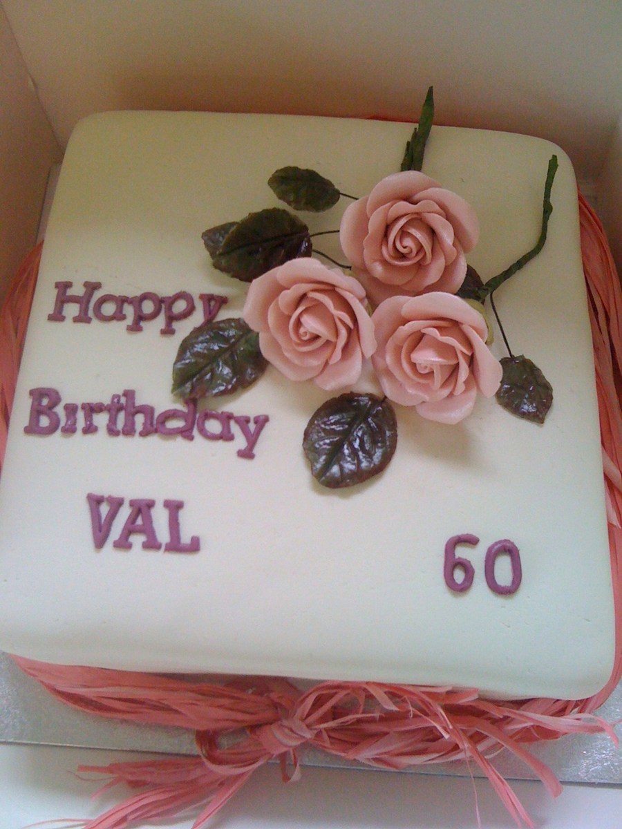 Vals Birthday Cake - CakeCentral.com