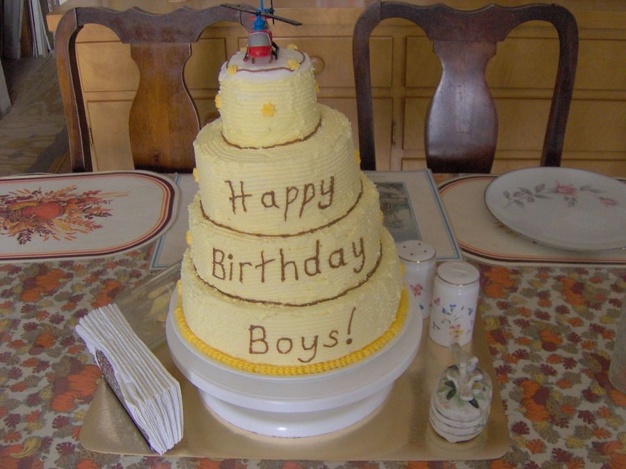 Leaning Tower Of---Birthday Cake? - CakeCentral.com