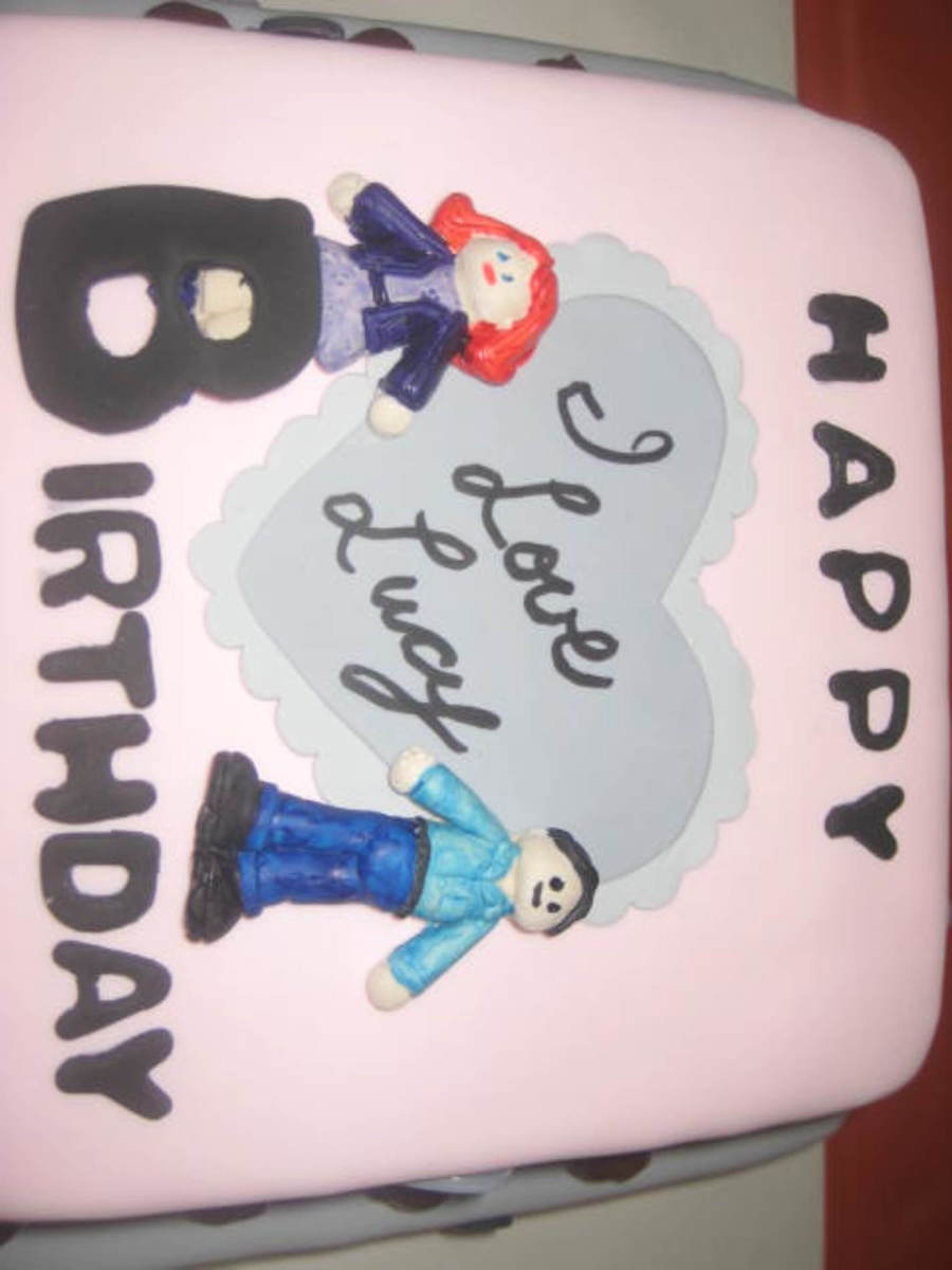I Love Lucy Birthday Cake - CakeCentral.com