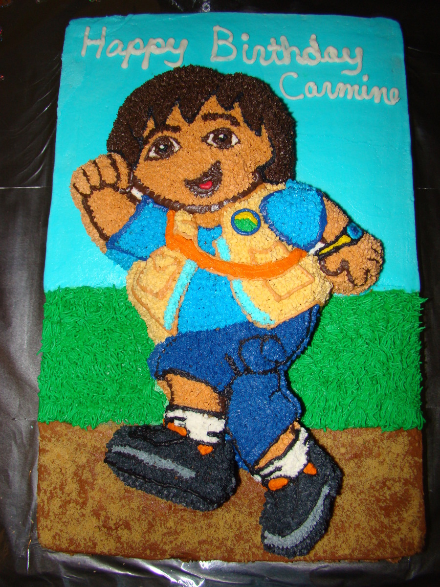Diego Birthday Cake - CakeCentral.com