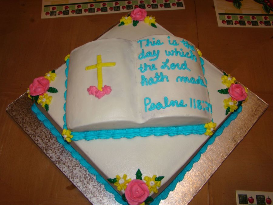Bible Cake - CakeCentral.com