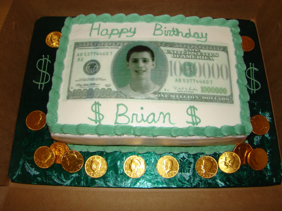 Million Dollar Birthday Cake - CakeCentral.com
