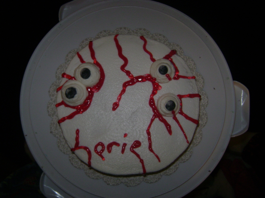 Eyeball Cake - CakeCentral.com