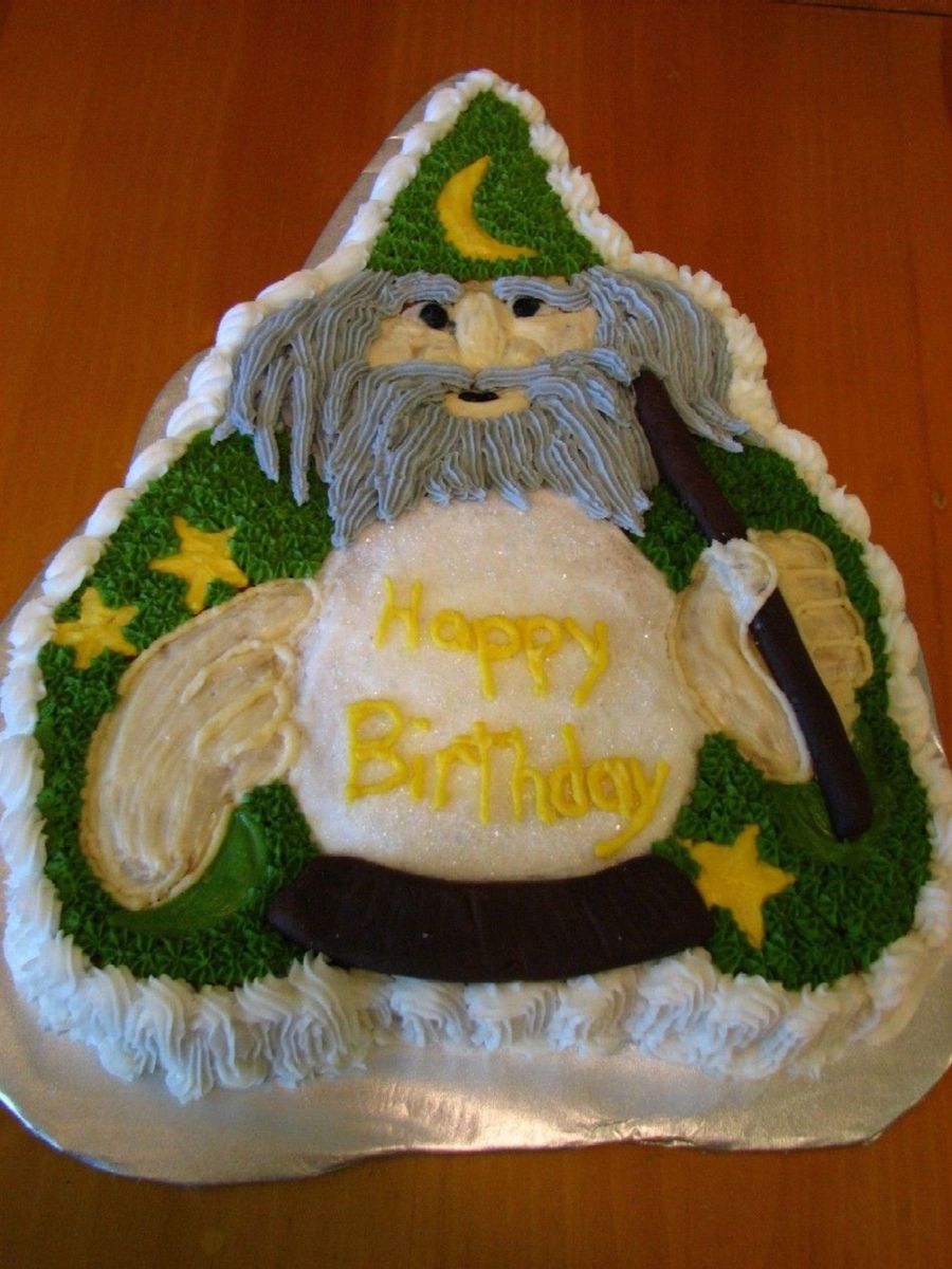 Wizard Birthday Cake - CakeCentral.com