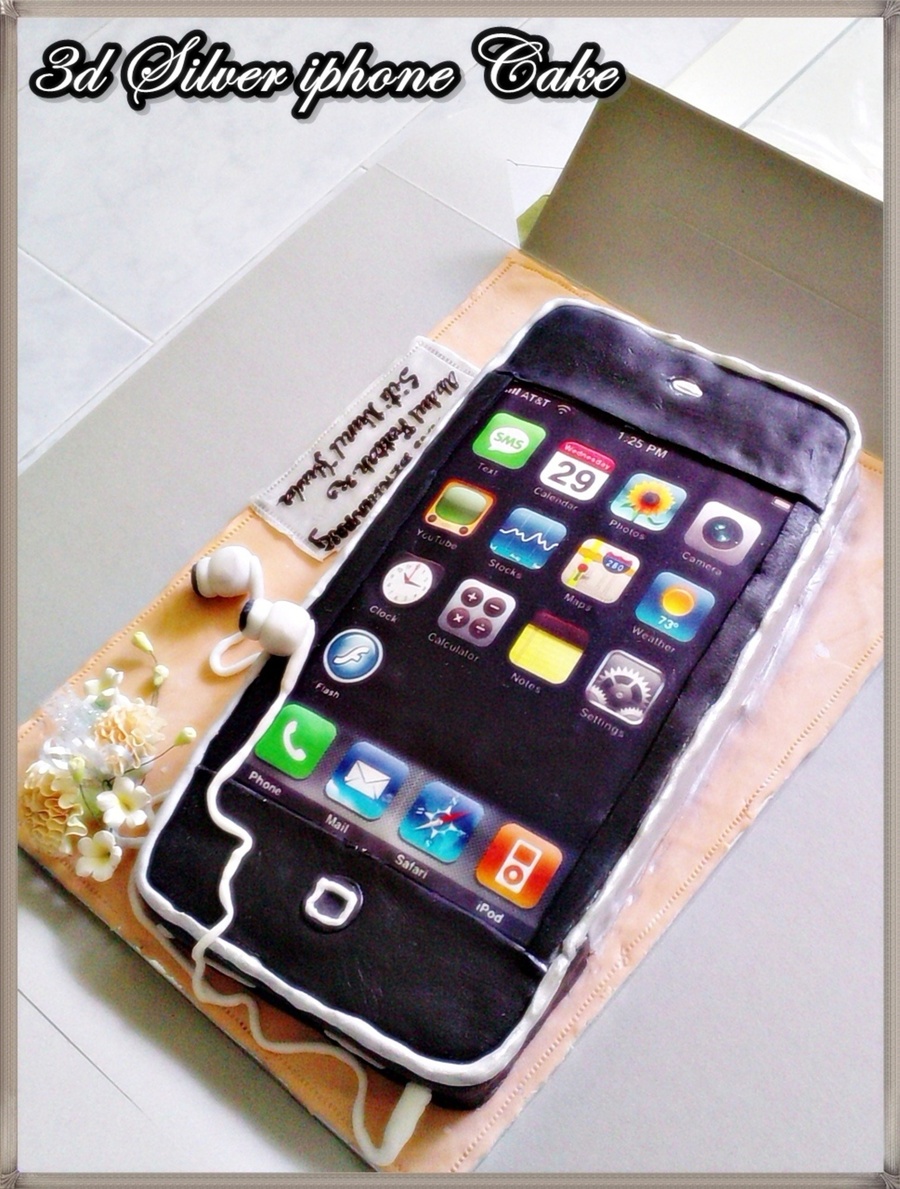 Iphone Cake - CakeCentral.com
