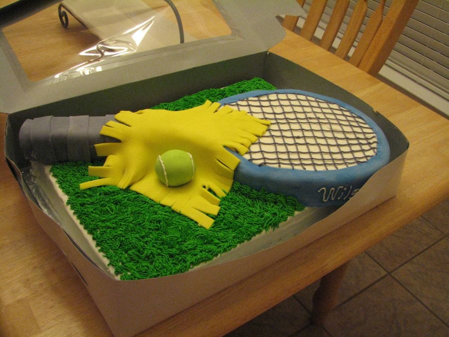 Tennis Cake - CakeCentral.com