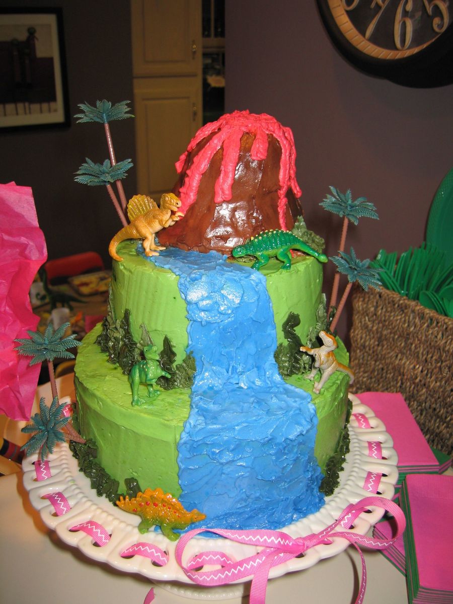 Dinosaur Volcano - CakeCentral.com
