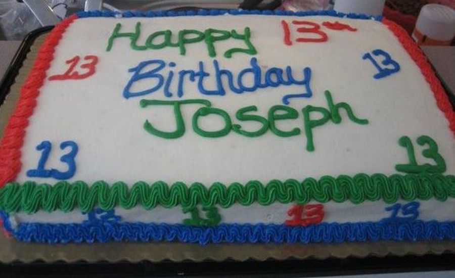 13 Year Old Birthday - CakeCentral.com