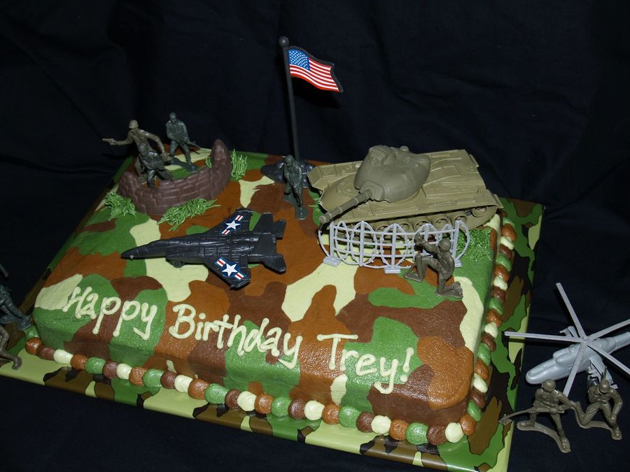 Army Cake - CakeCentral.com