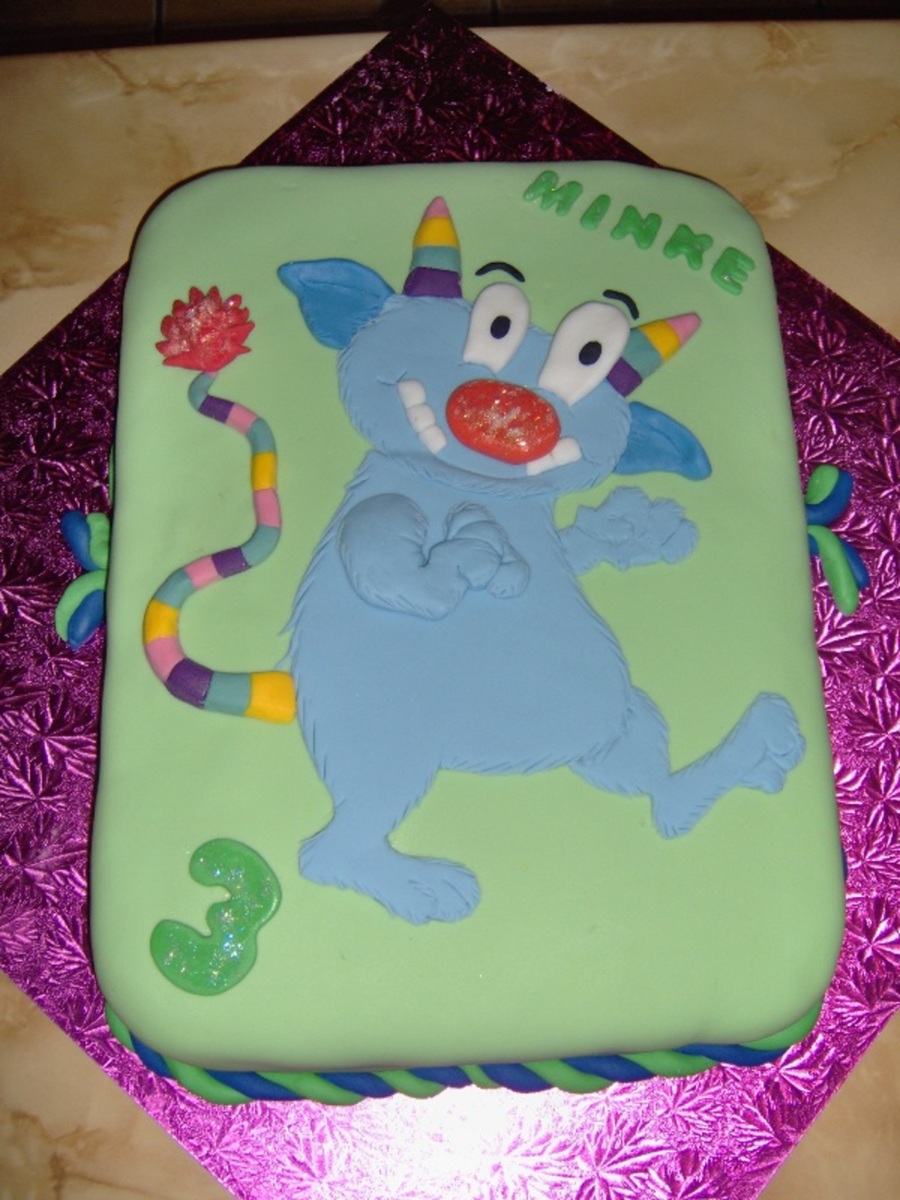 Tickle Monster - CakeCentral.com