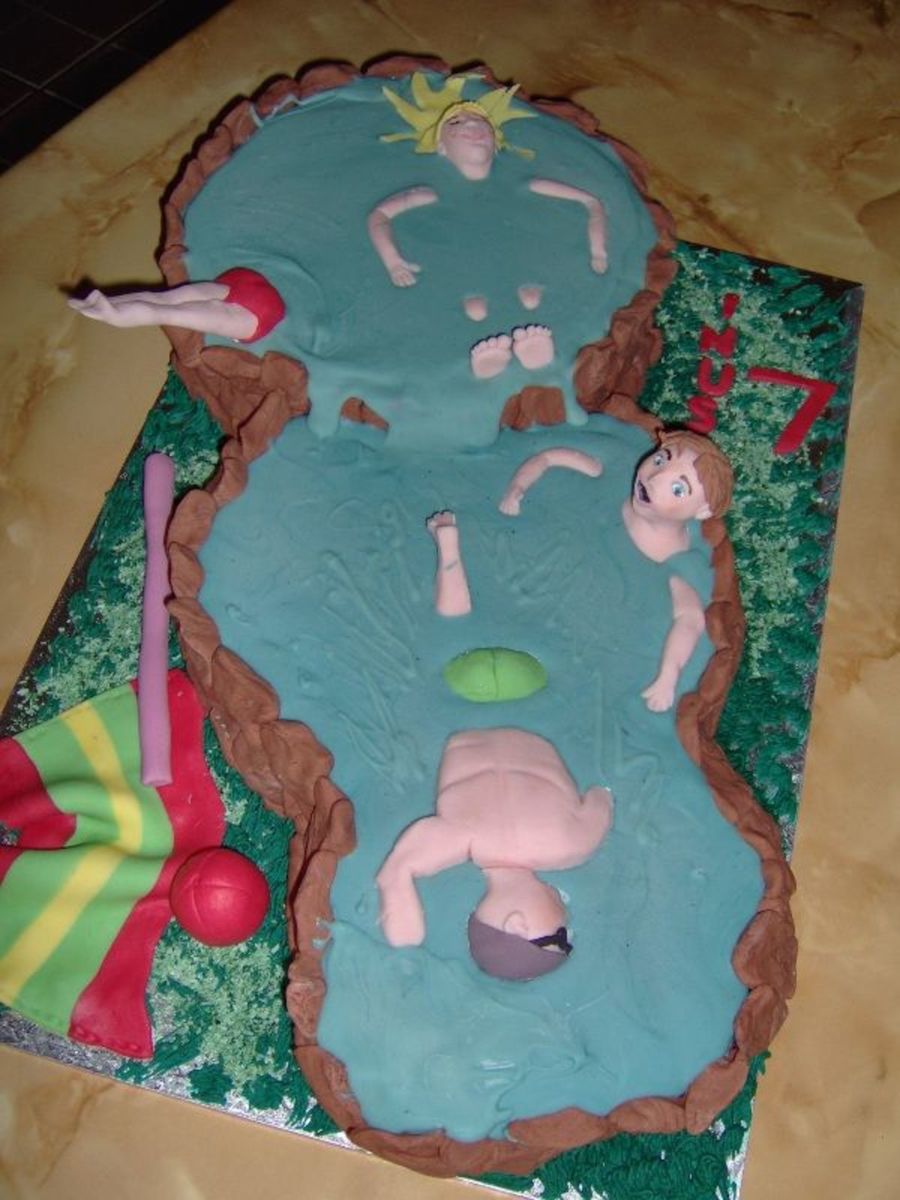 Swimming Pool - CakeCentral.com