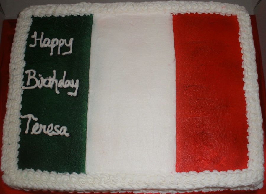 Mexican Flag Colors - CakeCentral.com
