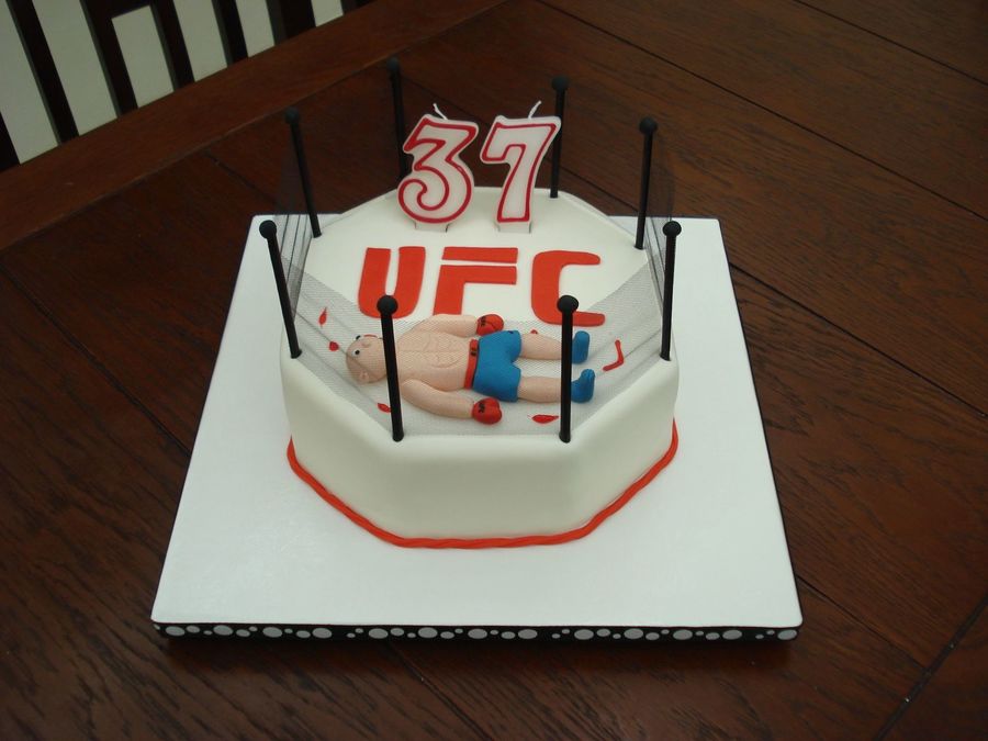Ufc Birthday Cake - CakeCentral.com