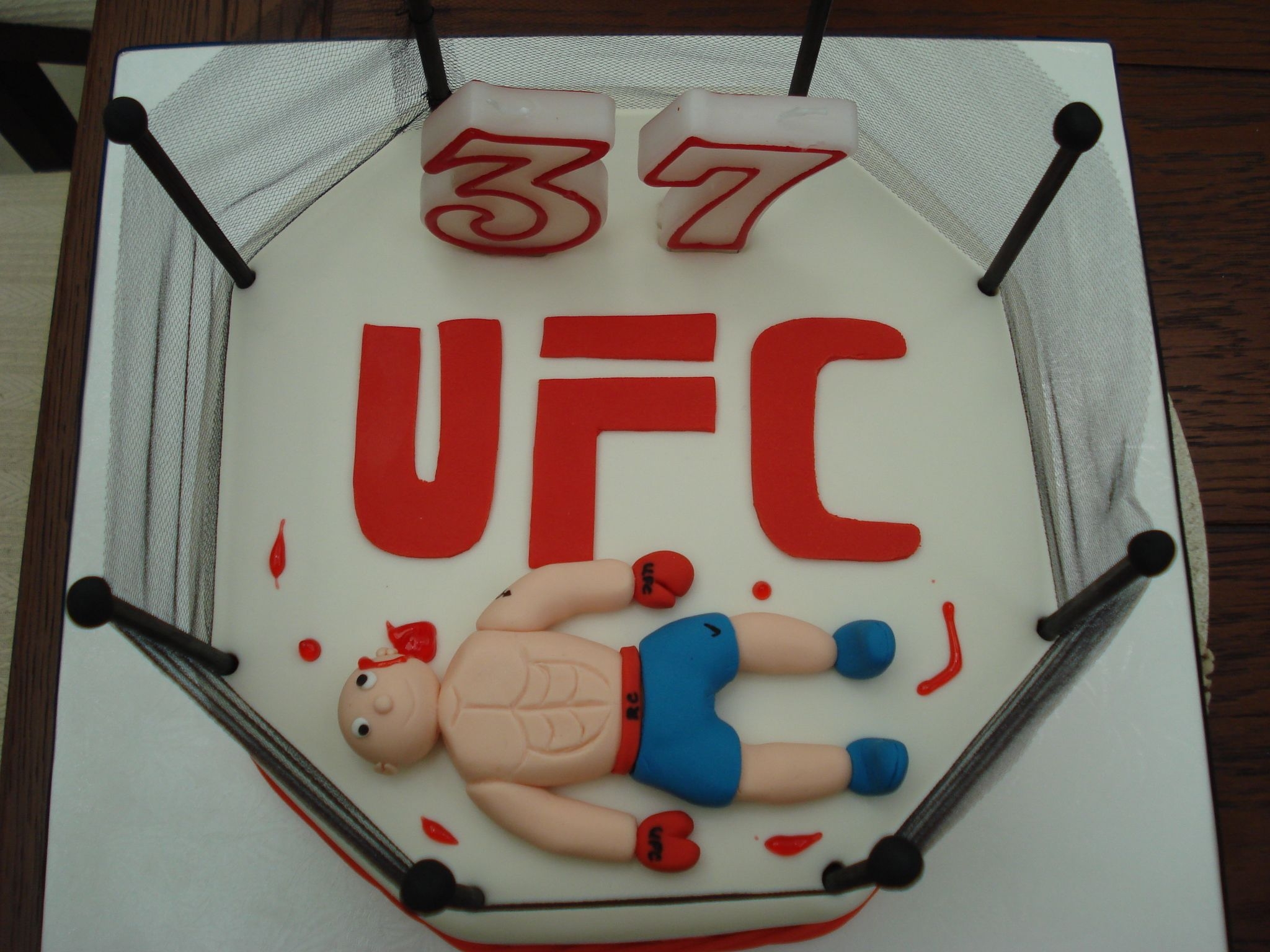 Ufc Birthday Cake - CakeCentral.com
