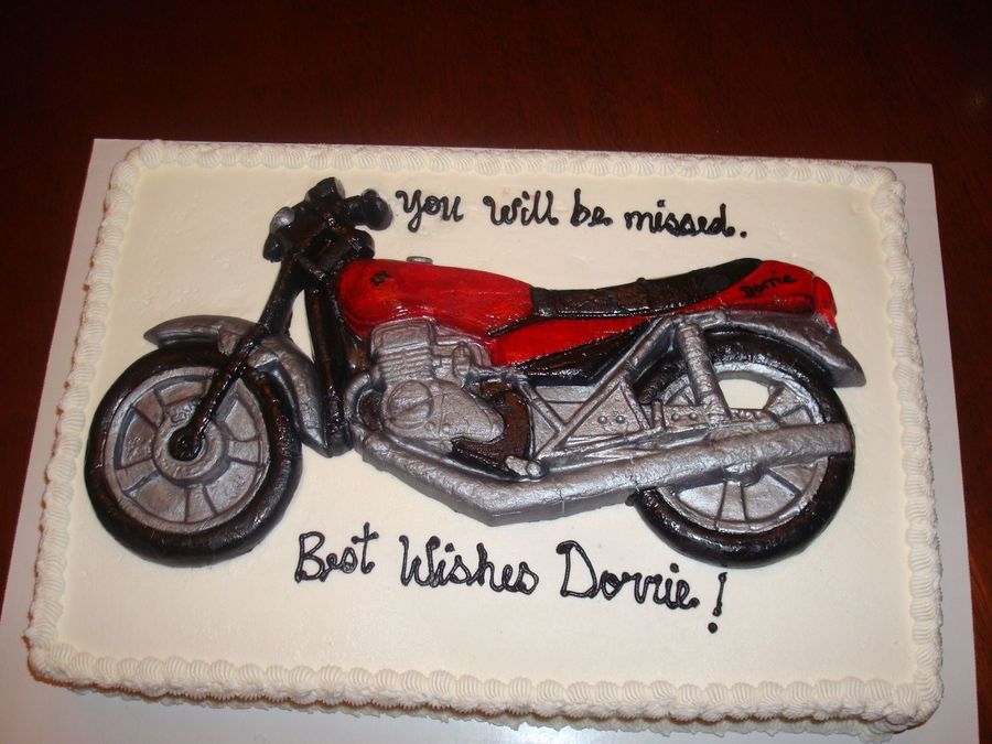 Motor Cycle - CakeCentral.com