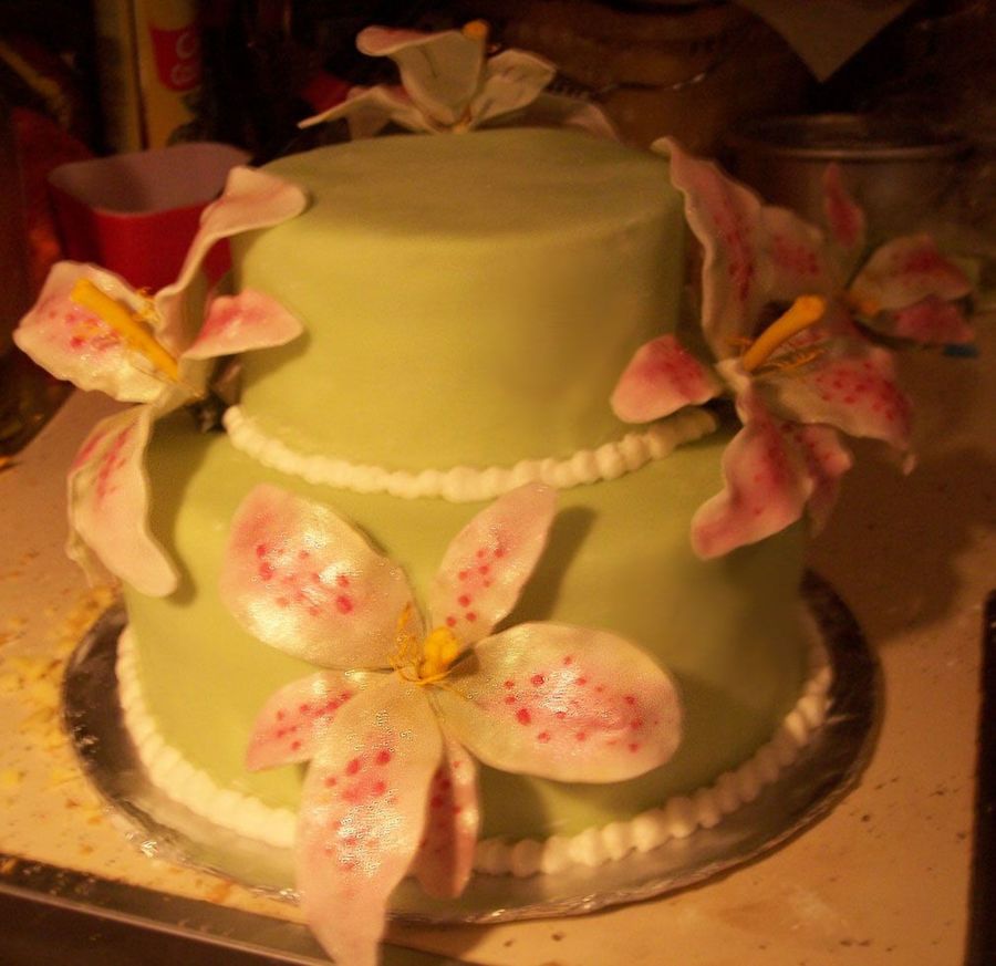Lily Cake - CakeCentral.com