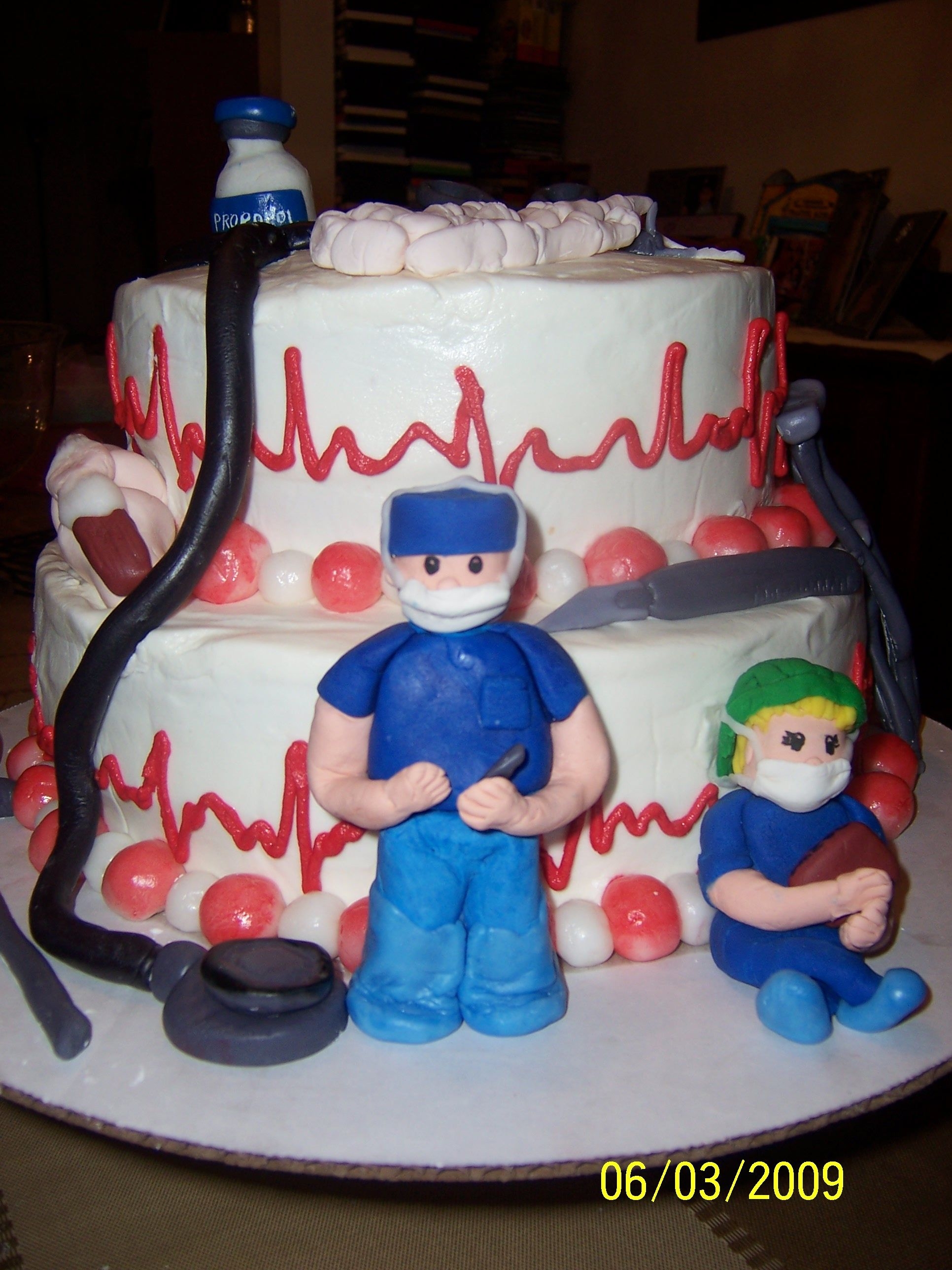Surgery Center Anniversary Cake - CakeCentral.com