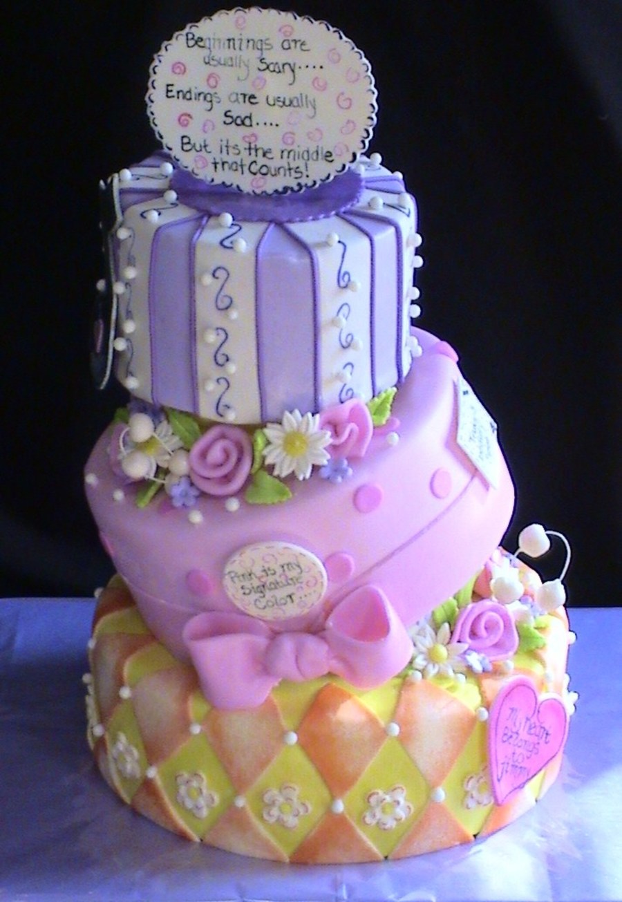 Whimsical Birthday Cake - CakeCentral.com