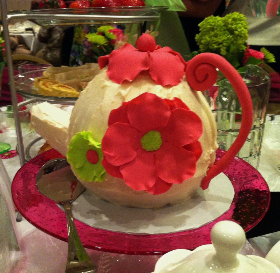 Teapot Cake - CakeCentral.com