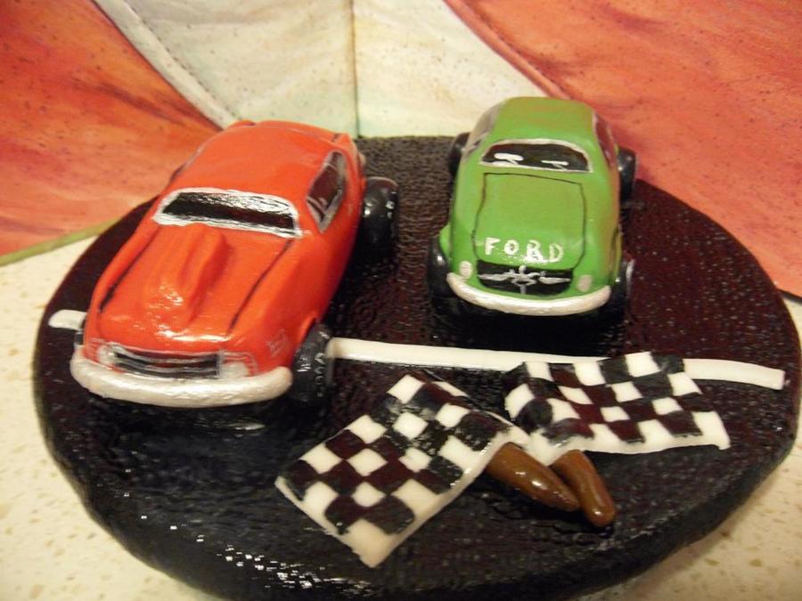 Hot Rod Cake Topper - CakeCentral.com
