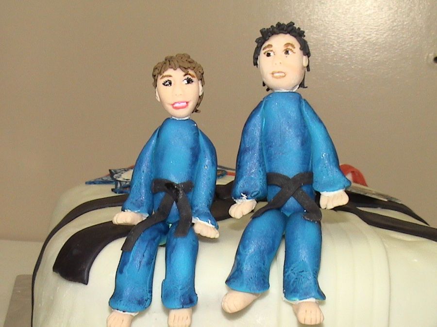 Judo Club Cake - CakeCentral.com
