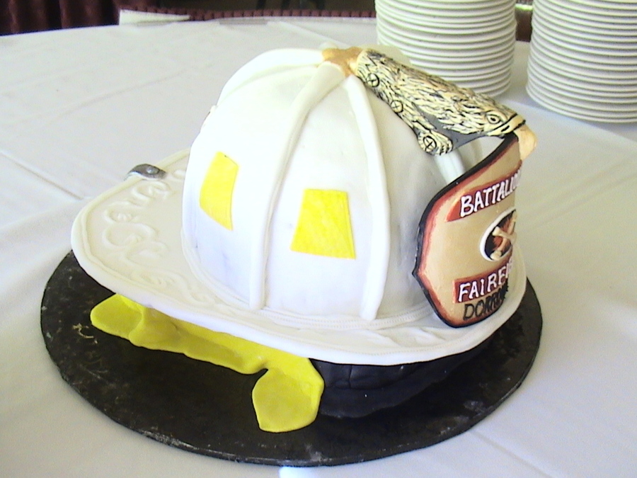 Bc Fire Department Retirement Cake - CakeCentral.com