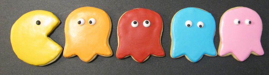Pac Man Cookies! - CakeCentral.com