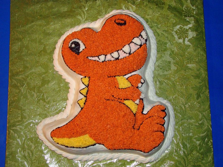 Baby T-Rex - CakeCentral.com