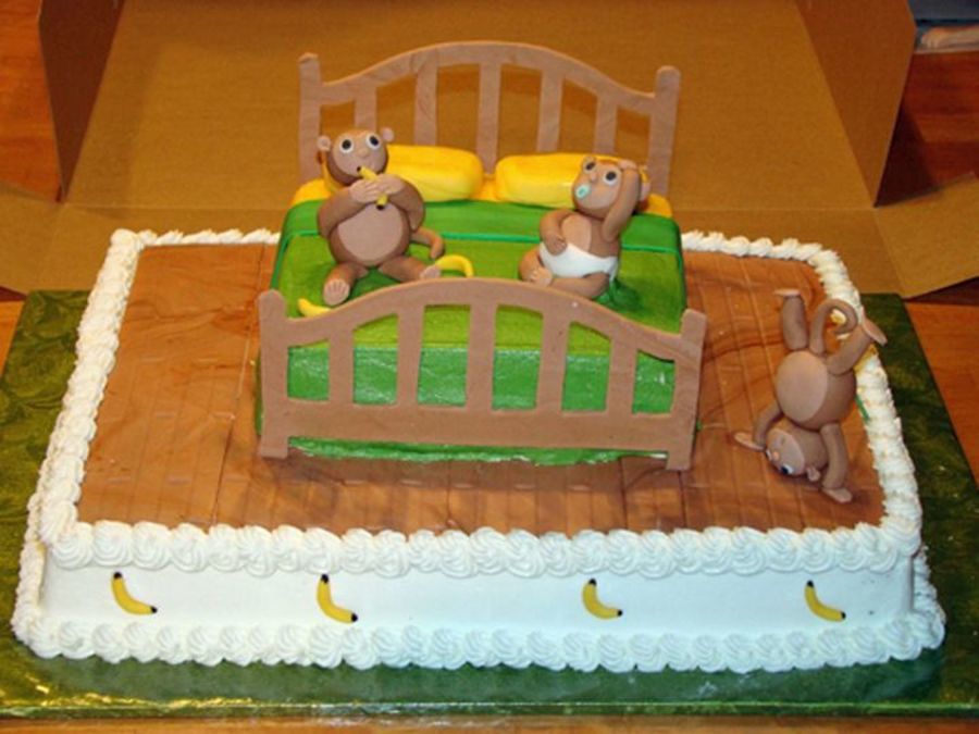 3 Little Monkeys Jumping On A Bed, One Fell Off And Bumped His Head ...