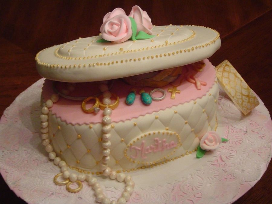 Jewelry Box Cake - CakeCentral.com