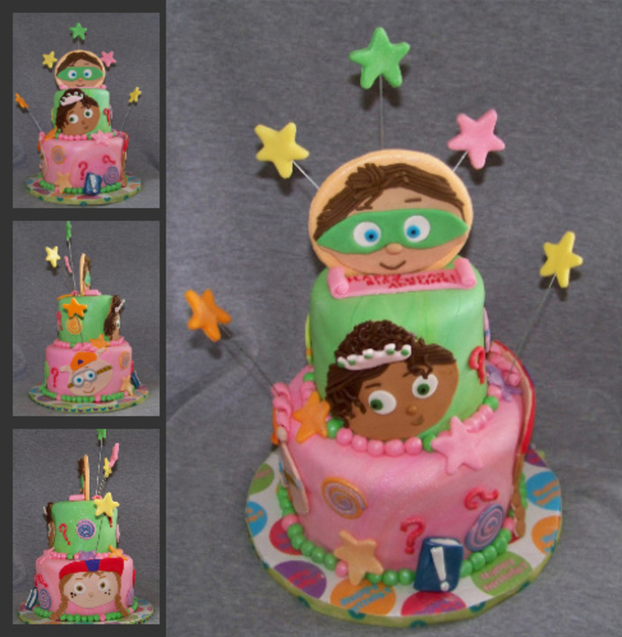 Super Why Birthday Cake - CakeCentral.com