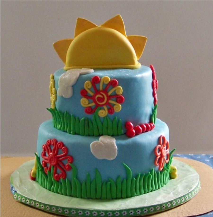 A Day In The Sun Birthday Cake - CakeCentral.com