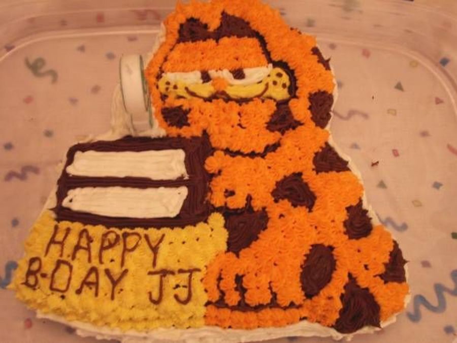 Garfield Cake - CakeCentral.com