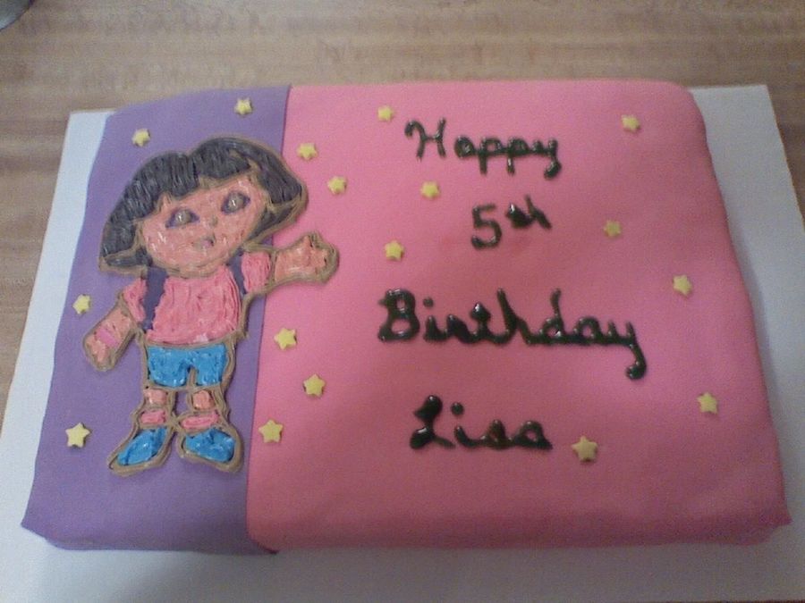 Dora_Cake.jpg - CakeCentral.com
