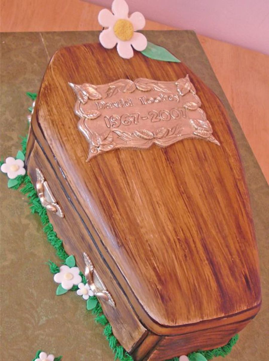 Coffin Over The Hill Cake - CakeCentral.com