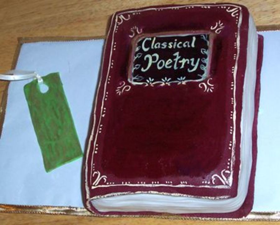 Poetry Book - CakeCentral.com