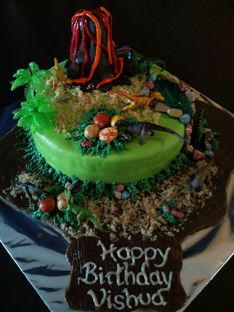 Dinosaur Land - CakeCentral.com