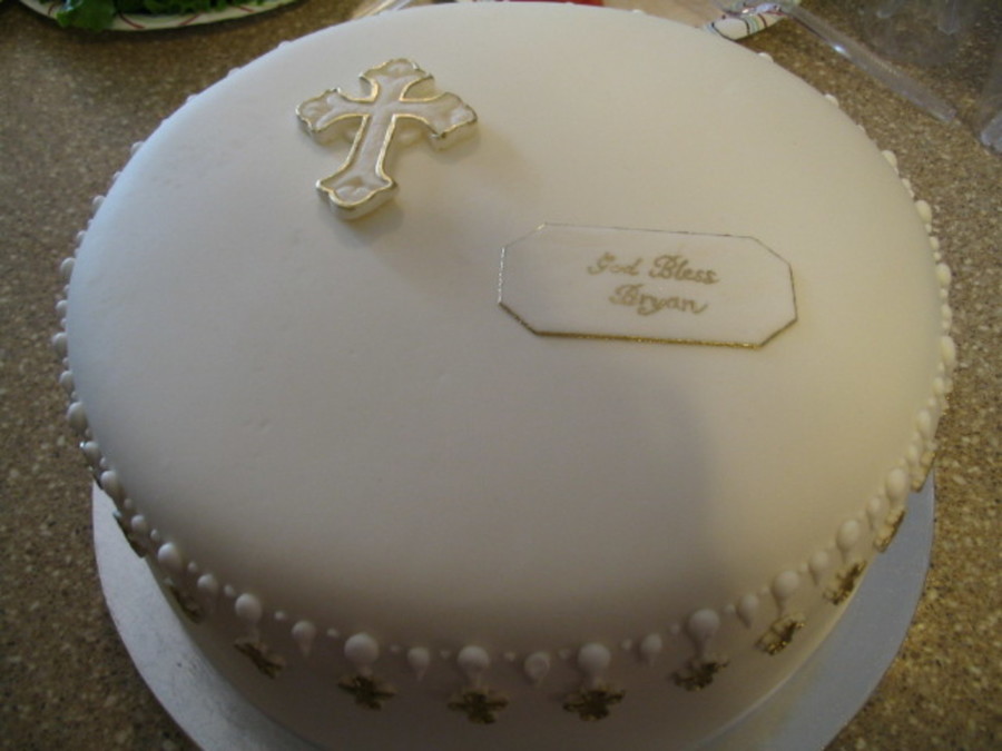 Confirmation Cake - CakeCentral.com