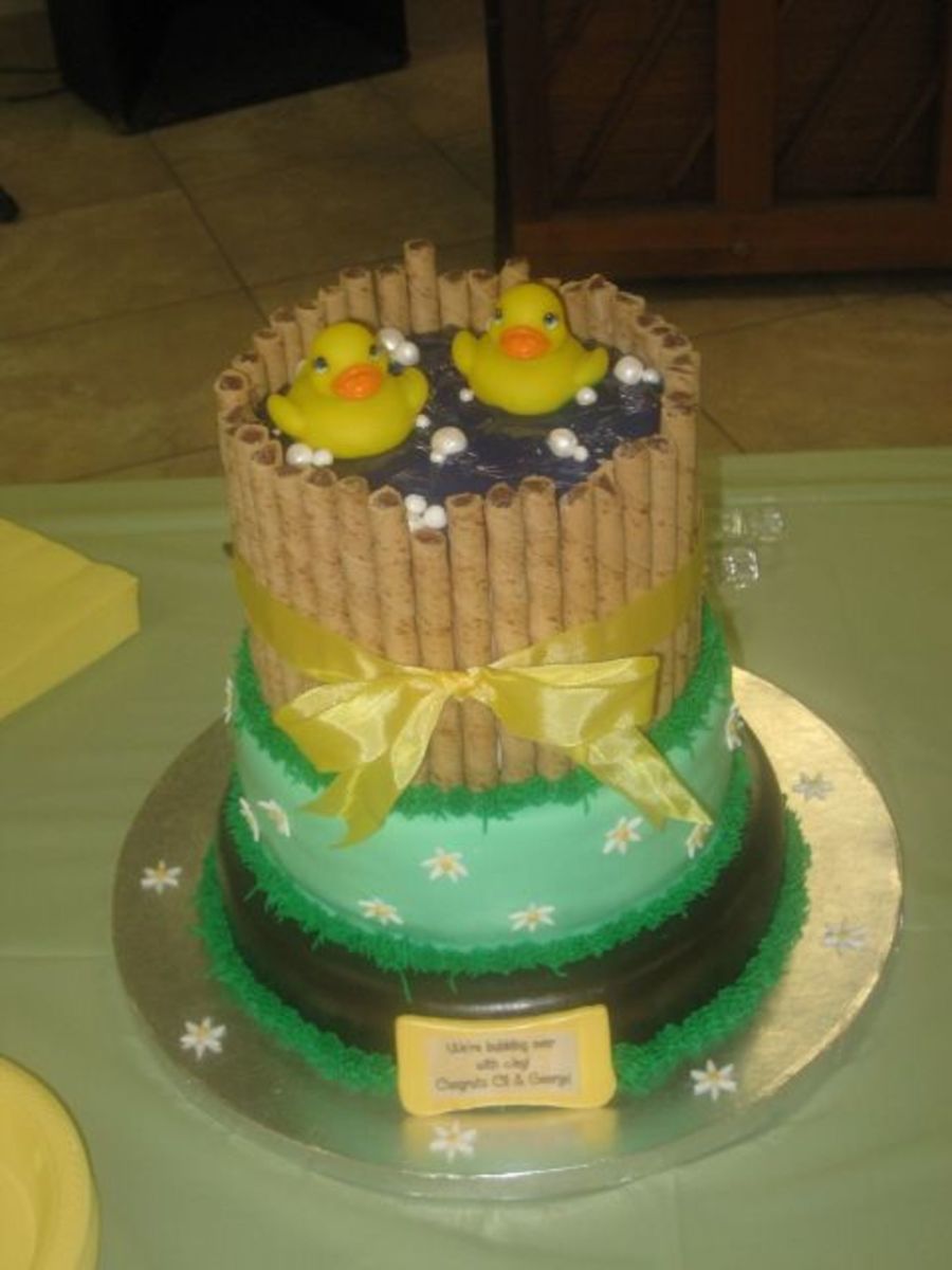 Rubber Ducky Cake - CakeCentral.com
