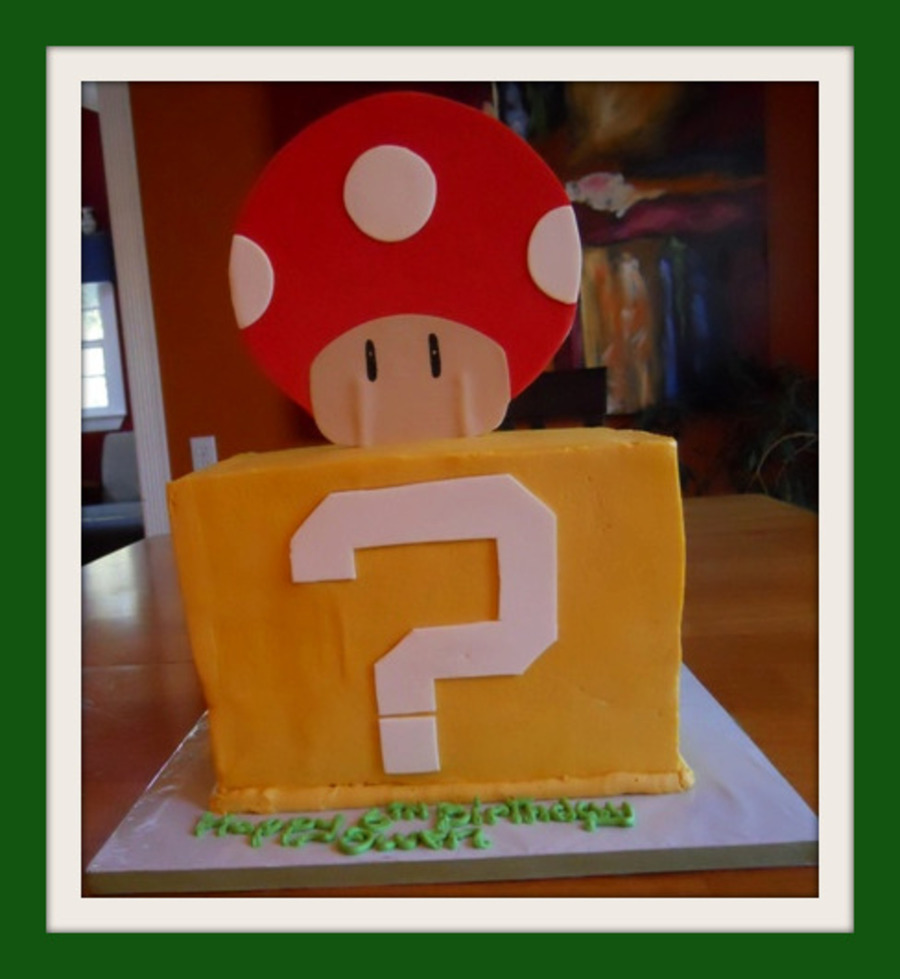 Super Mario Brothers Mystery Box - CakeCentral.com