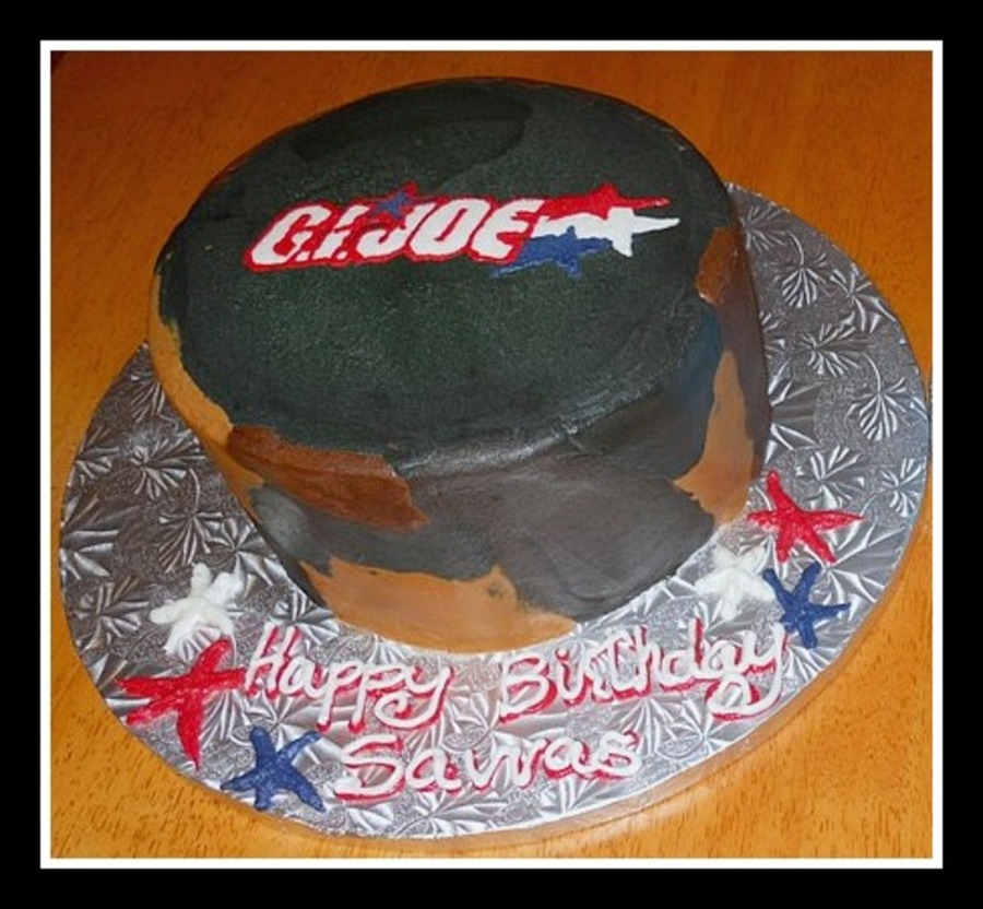 G.i. Joe Birthday - CakeCentral.com