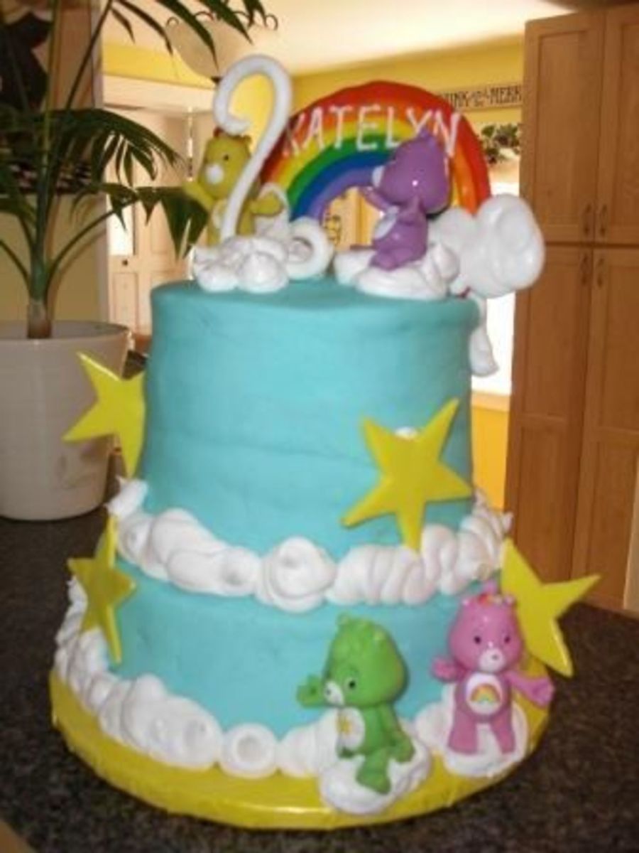 Care Bears Cake - CakeCentral.com