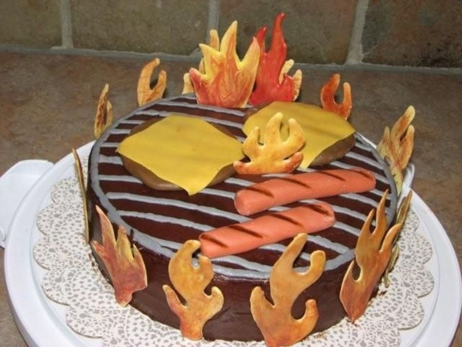 Grill Cake - CakeCentral.com