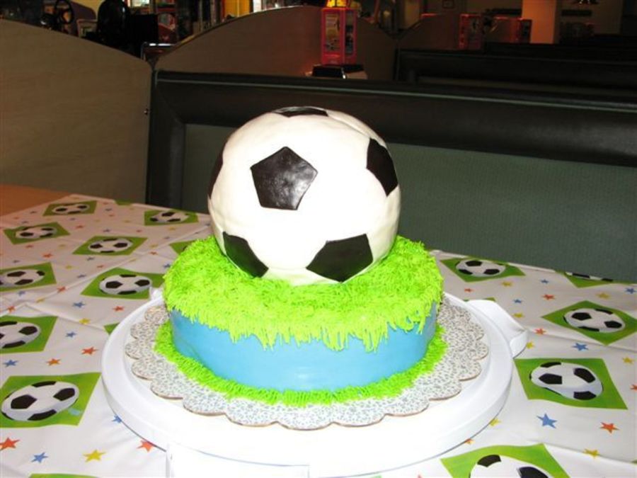 Soccer Cake - CakeCentral.com